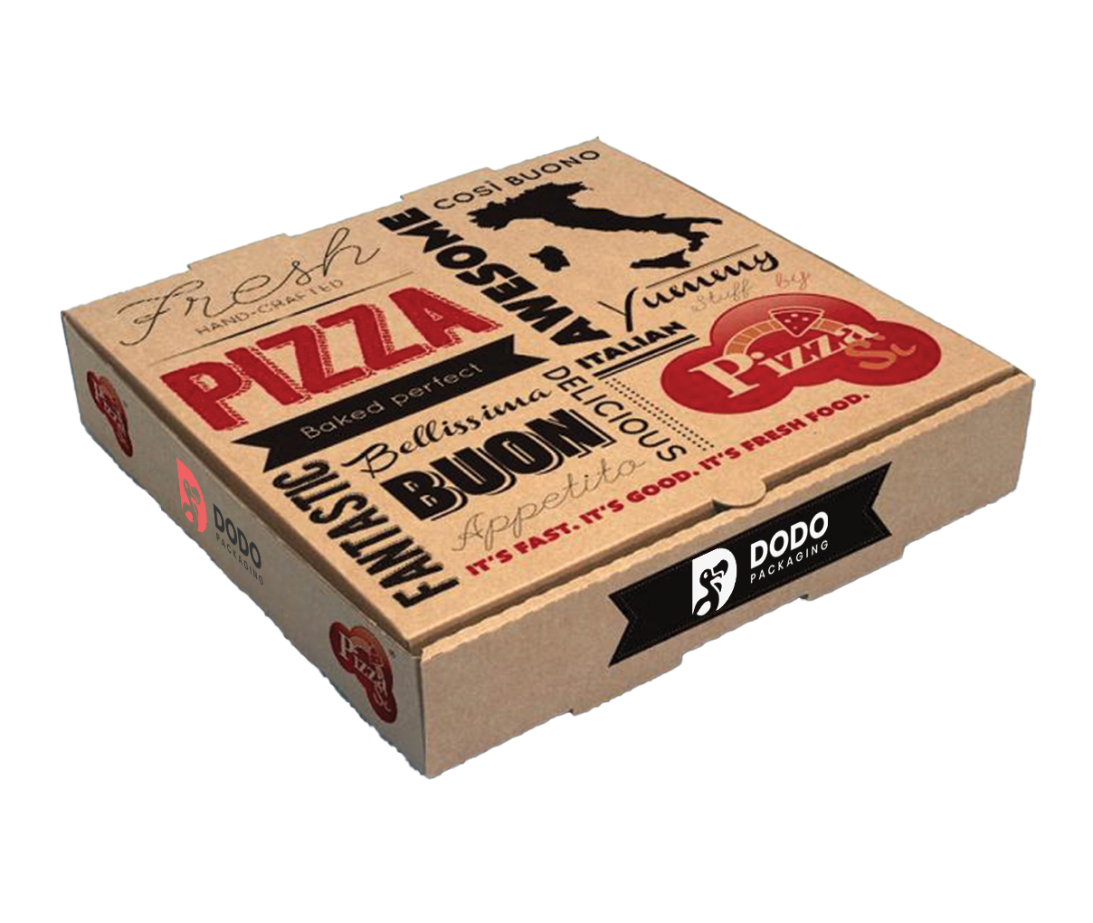 Chinese Pizza Boxes - Dodo Packaging UK